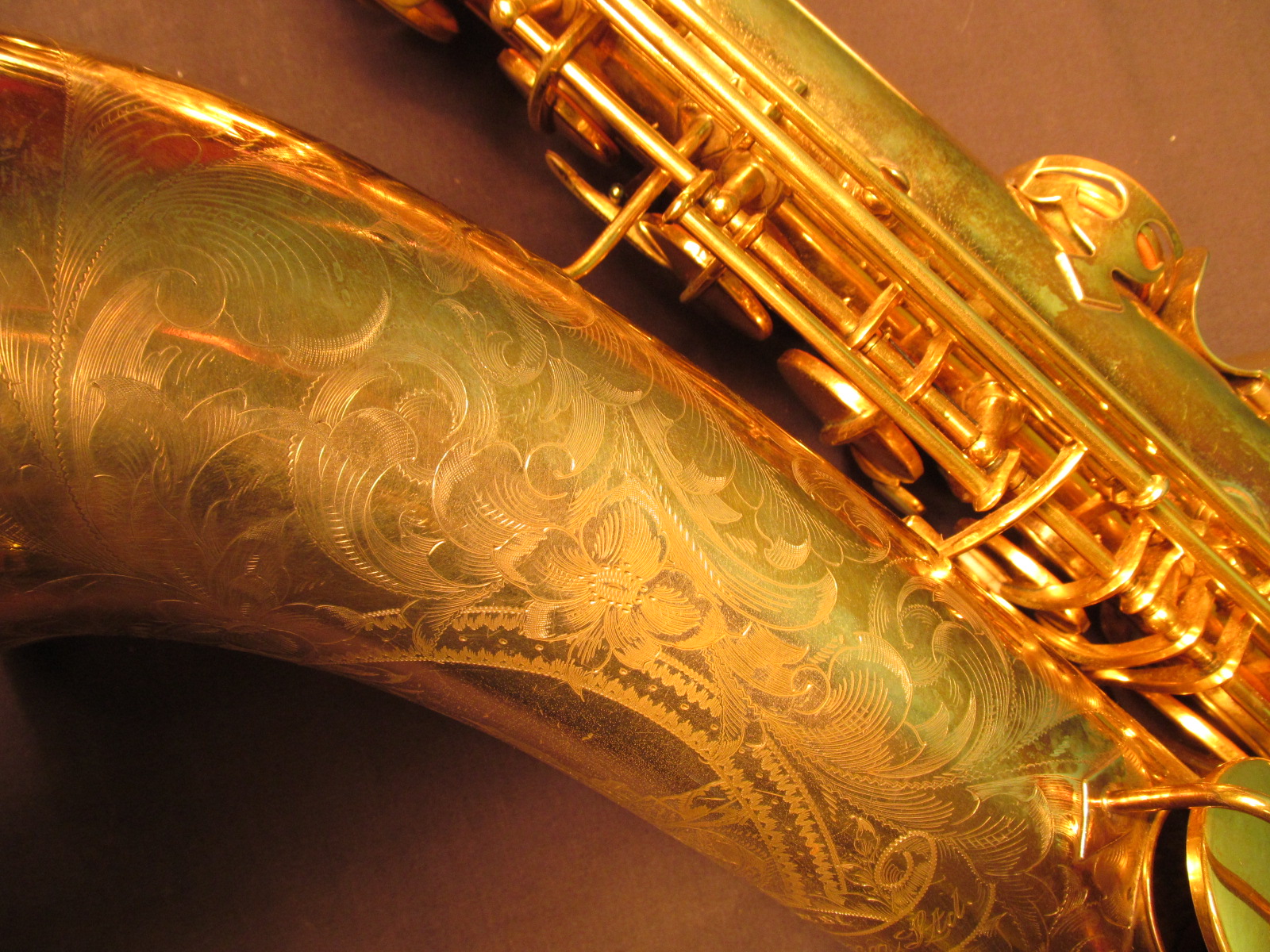 Saxophone Engraving | Sax Gourmet