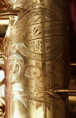 Saxophone Engraving | Sax Gourmet