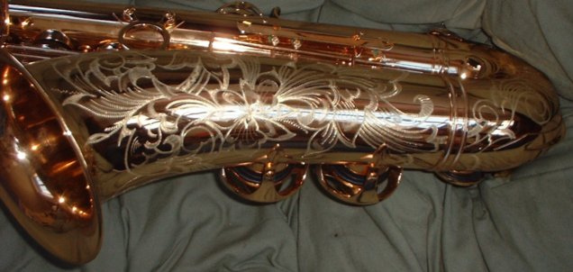 Saxophone Engraving | Sax Gourmet