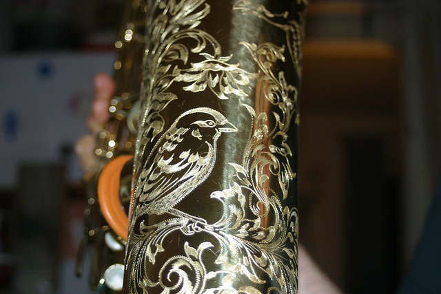 Saxophone Engraving | Sax Gourmet