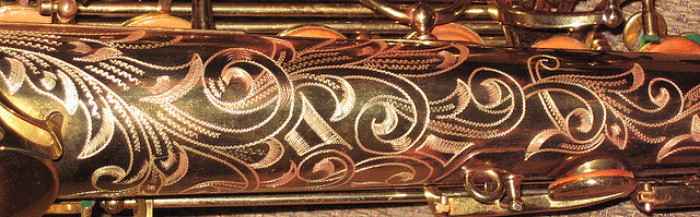 Saxophone Engraving | Sax Gourmet