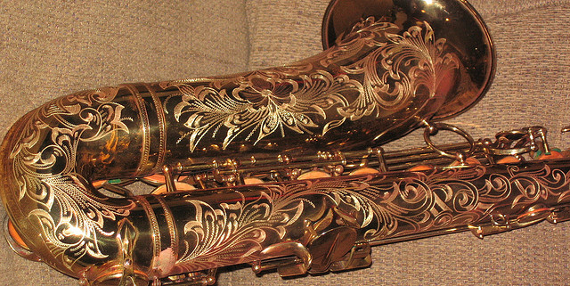 Saxophone Engraving | Sax Gourmet