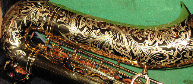 Saxophone Engraving | Sax Gourmet